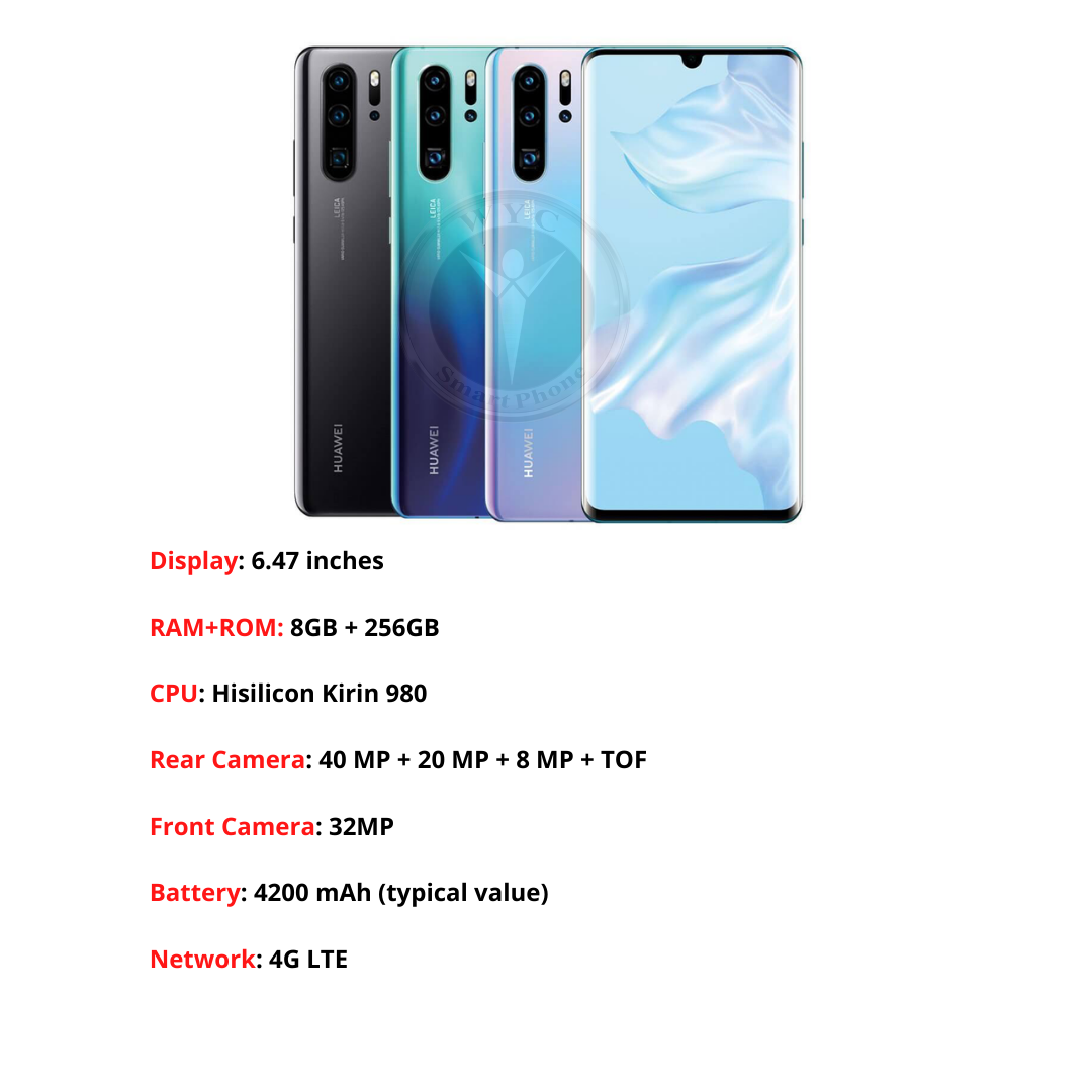 Huawei P30 Pro Specifications - Welcome To WYC