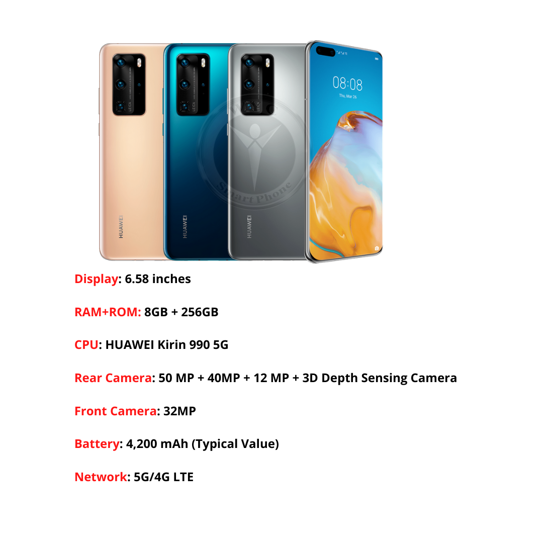 Huawei P40 Pro Specifications - Welcome To WYC